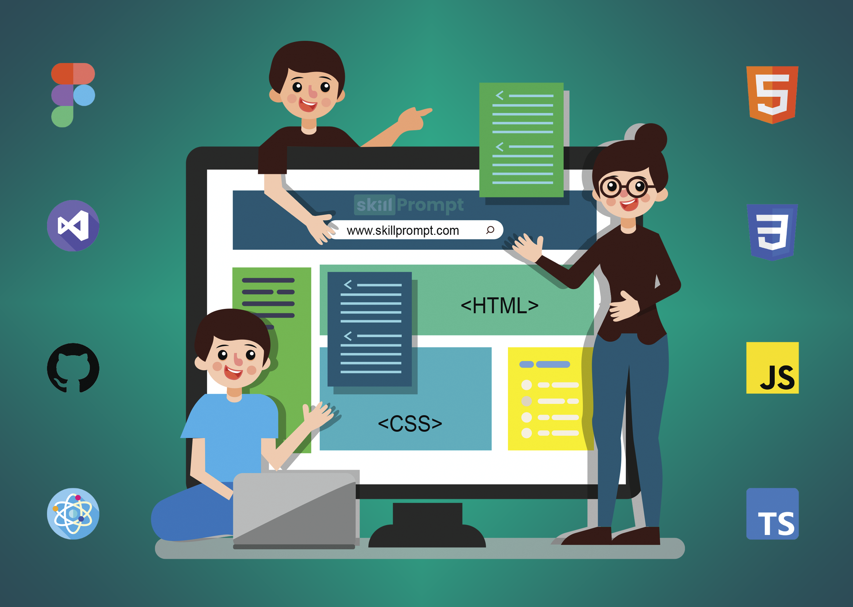 Best Academy to Learn Graphic Design, Web Development.